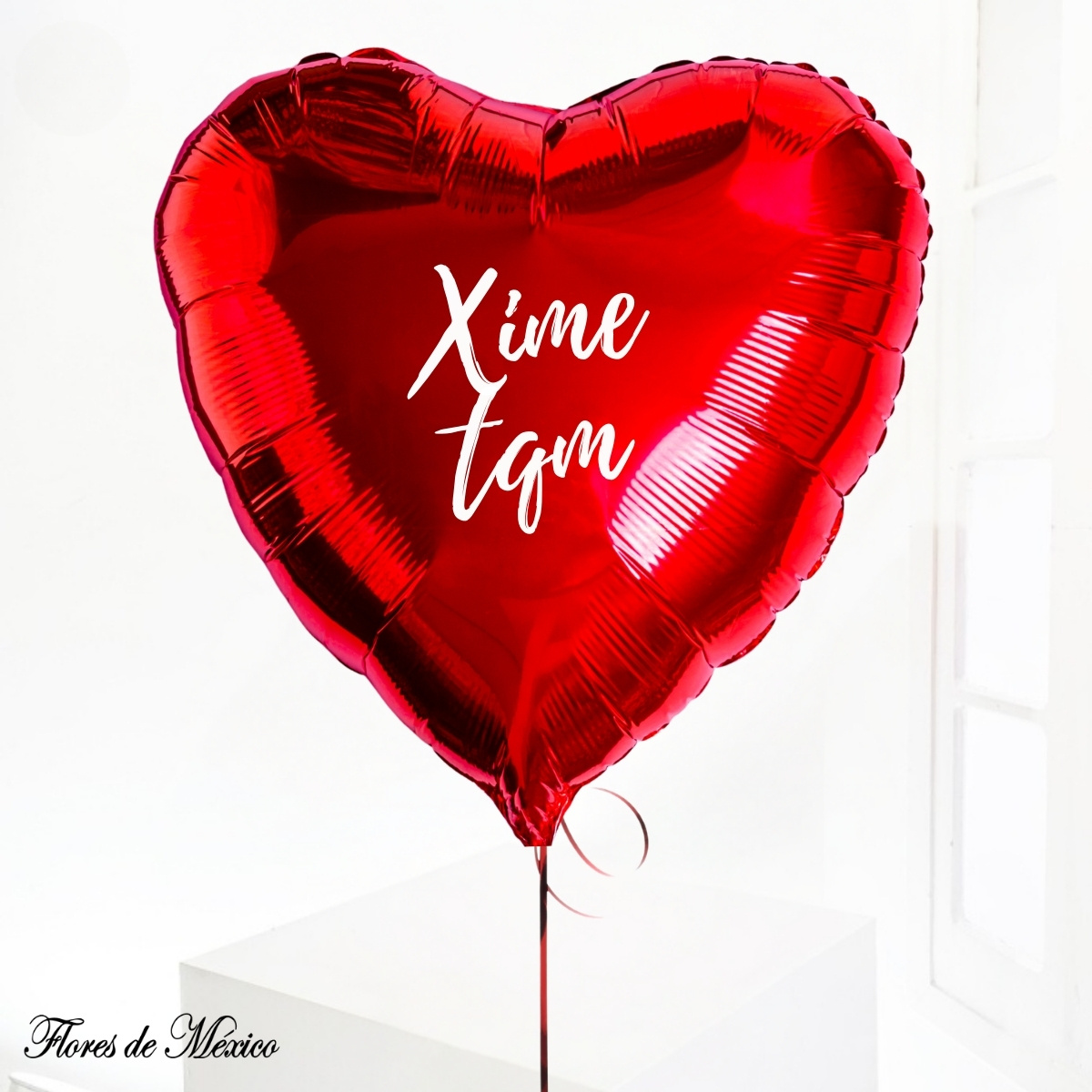 Corazón Grande personalizable con soporte